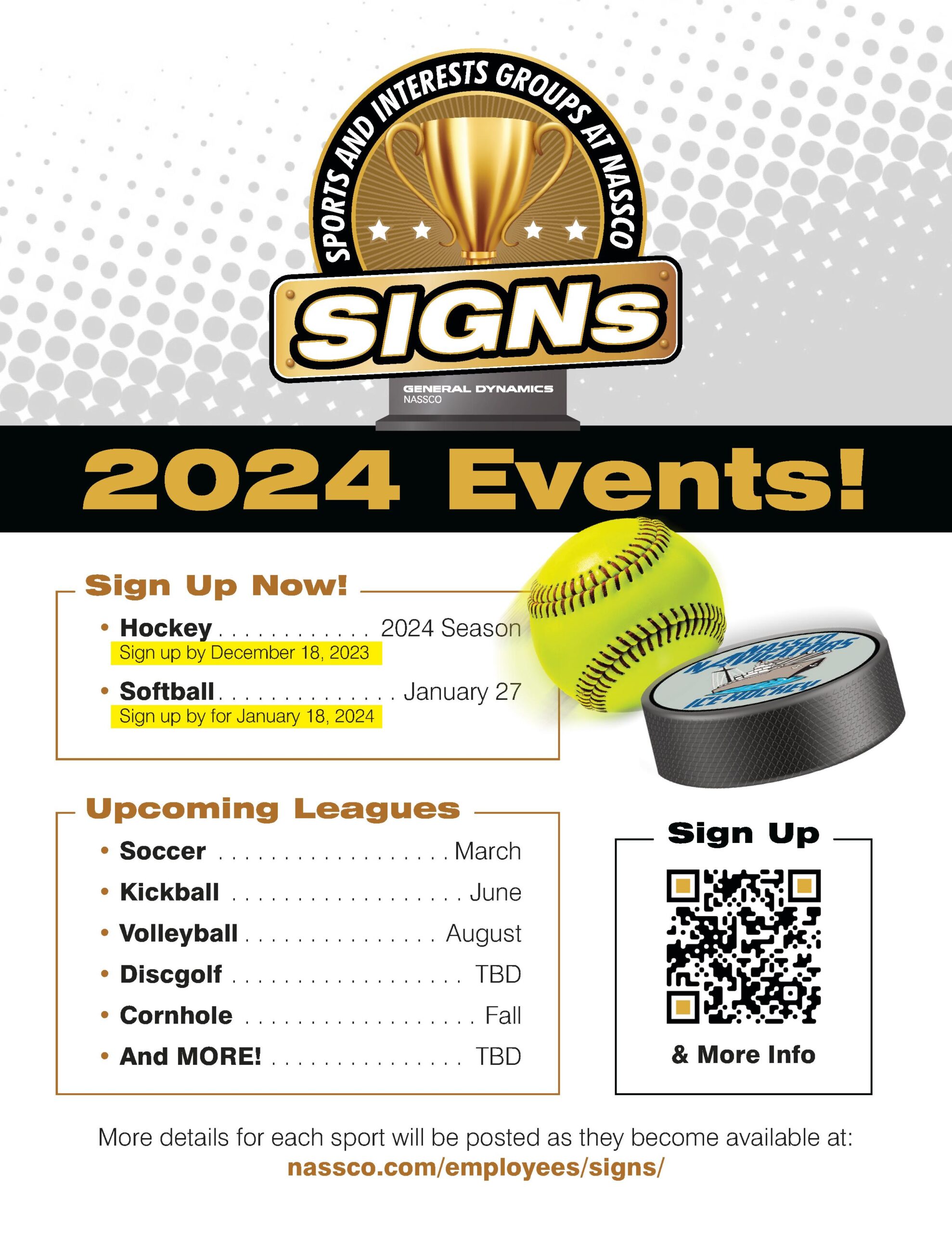Sports & Interest Groups at NASSCO (SIGNS) - General Dynamics NASSCO